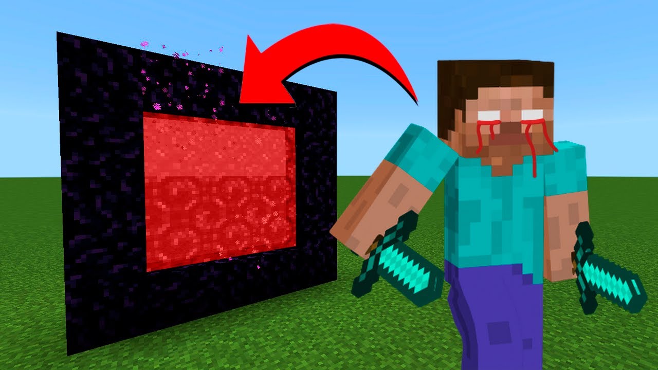 How To Make A Portal To The Herobrine Dimension in Minecraft! - YouTube