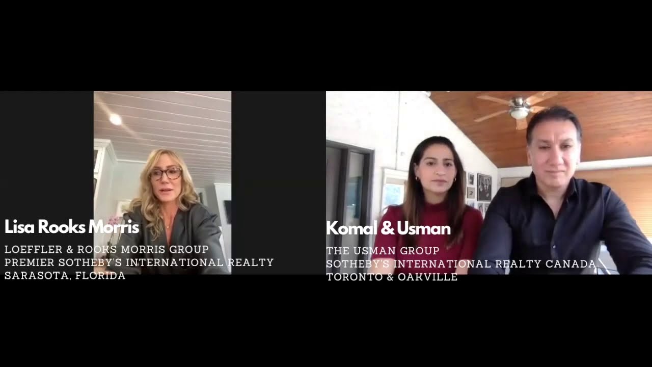 Lisa Rooks Morris & Usman Group of Sotheby's Talk about COVID-19's ...