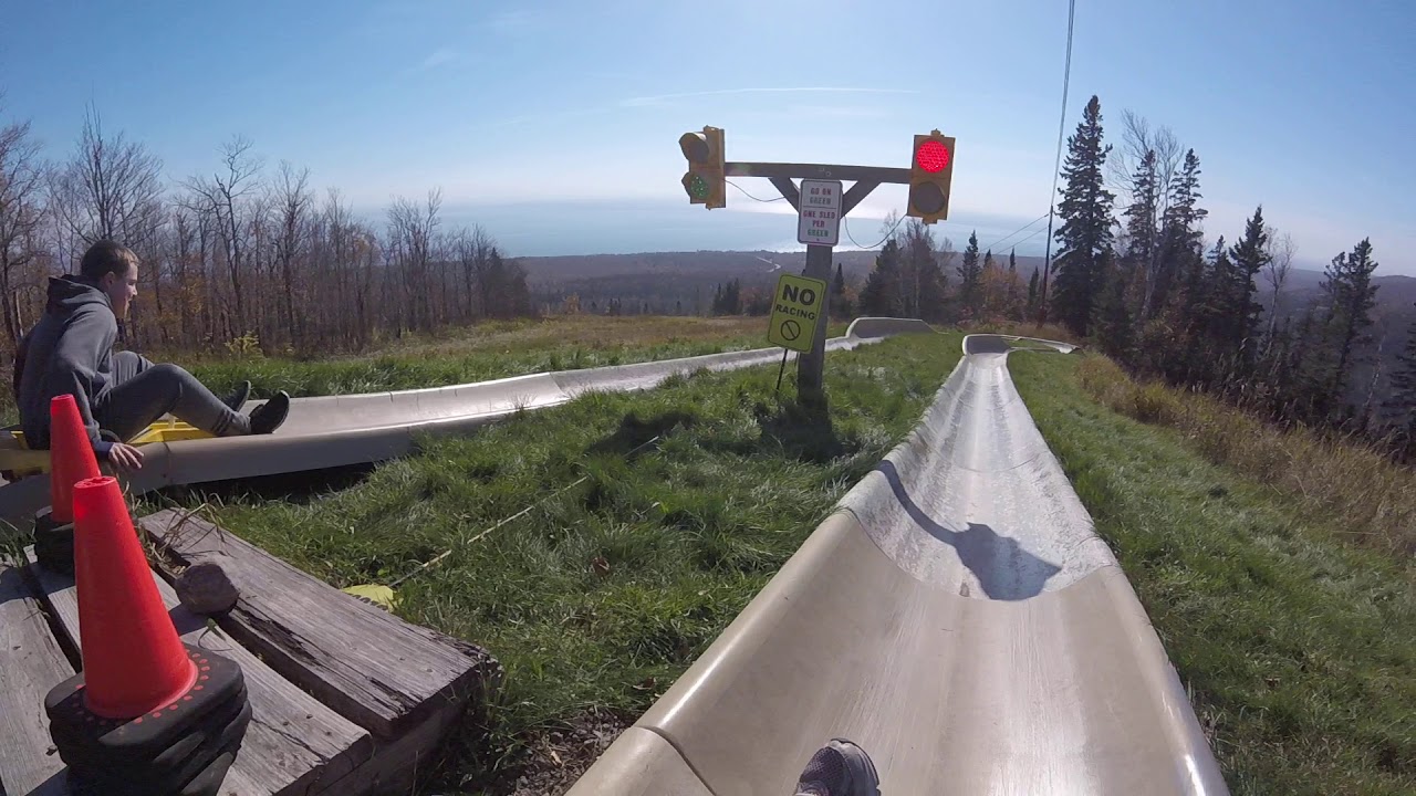 Teresa alpine slide lutsen - YouTube