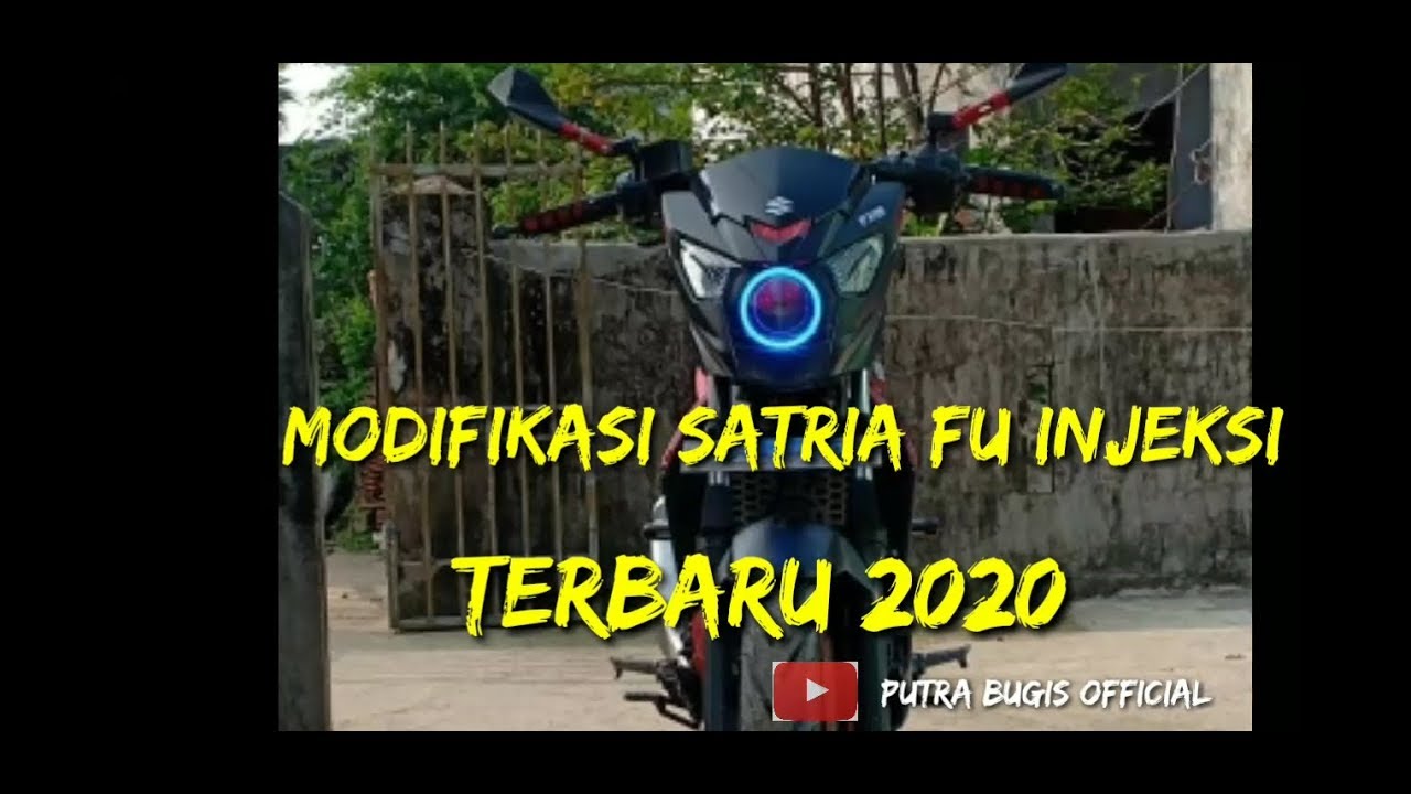 Modifikasi ||satria Fu injeksi edisi sultan - YouTube
