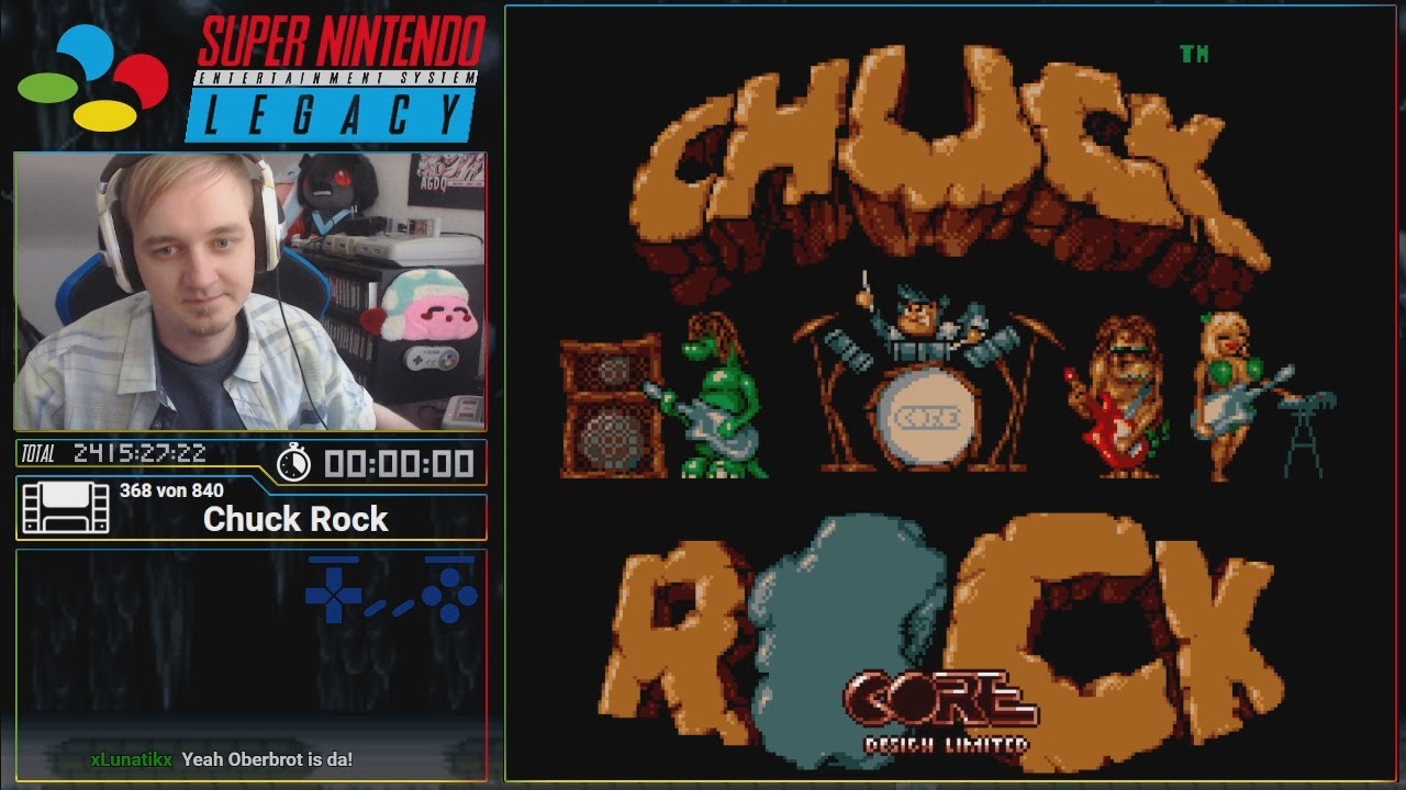 SNES Legacy #368 - Chuck Rock - YouTube