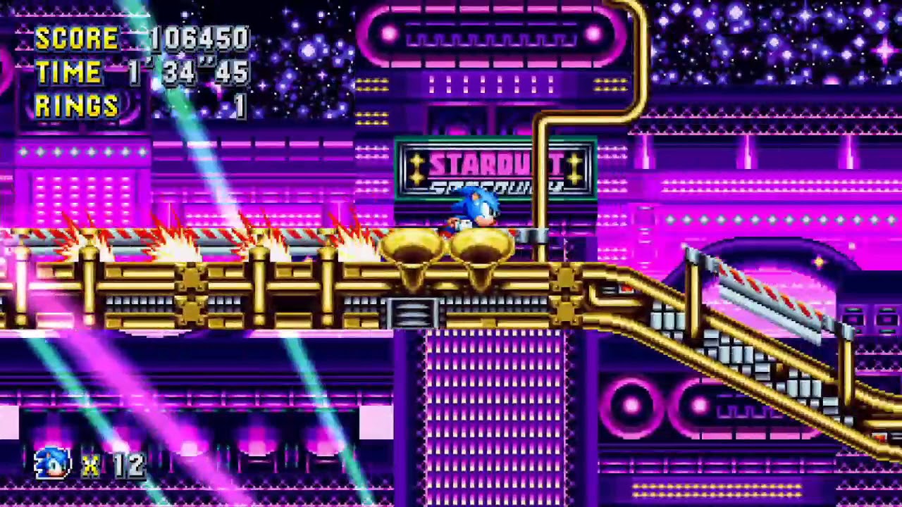 Sonic Mania - Spring Pushing-Animation Glitch - YouTube