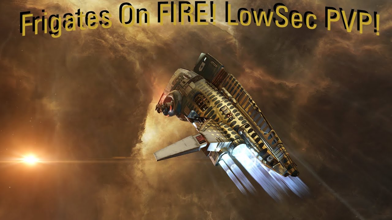 Eve Online Frigates on Fire in LowSec PVP! Chipmusic! Drama! Burnt ...