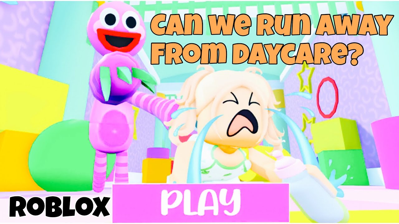 Escape Mr Smiley's Daycare Roblox. Can we run away from daycare? - YouTube