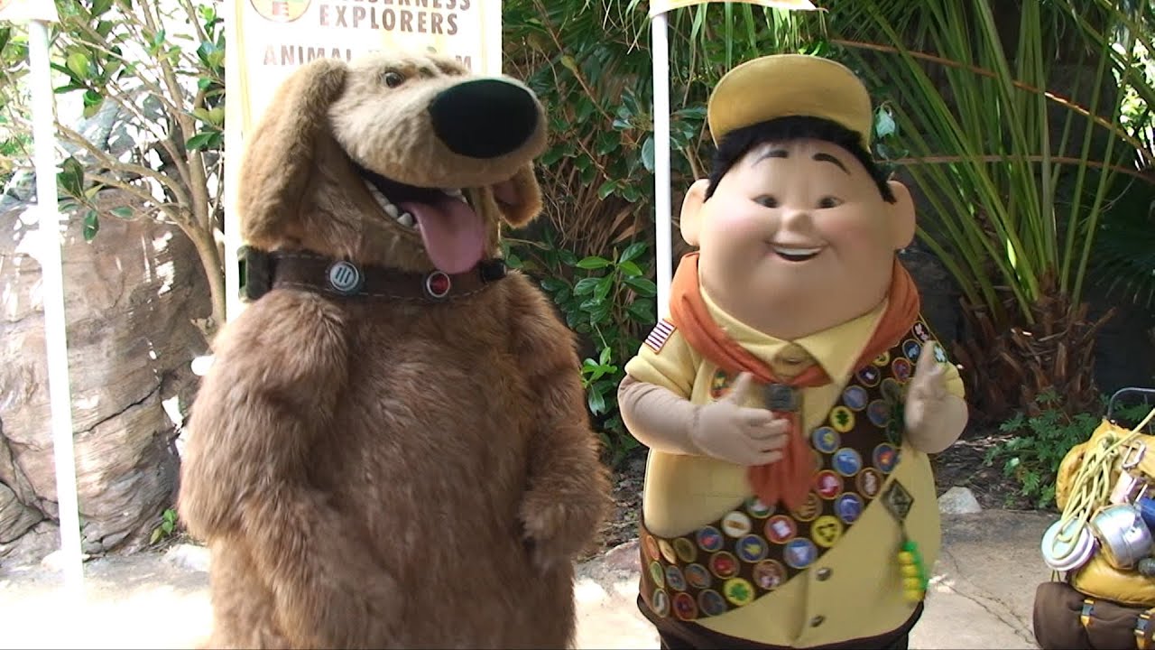 Dug and Russell From Pixar's Up, Meet and Greet at Disney's Animal ...