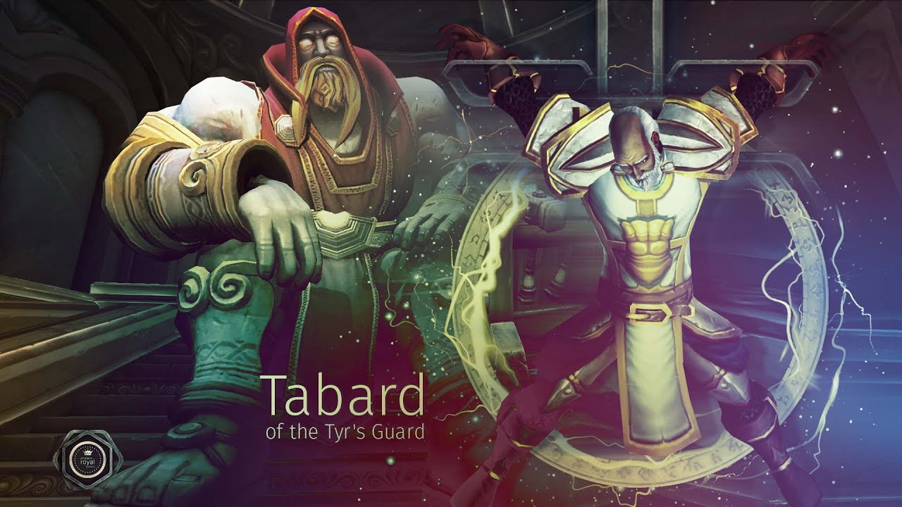 Tabard of the Tyr's Guard from Logotyrapy Quest (Letter from Valunei ...
