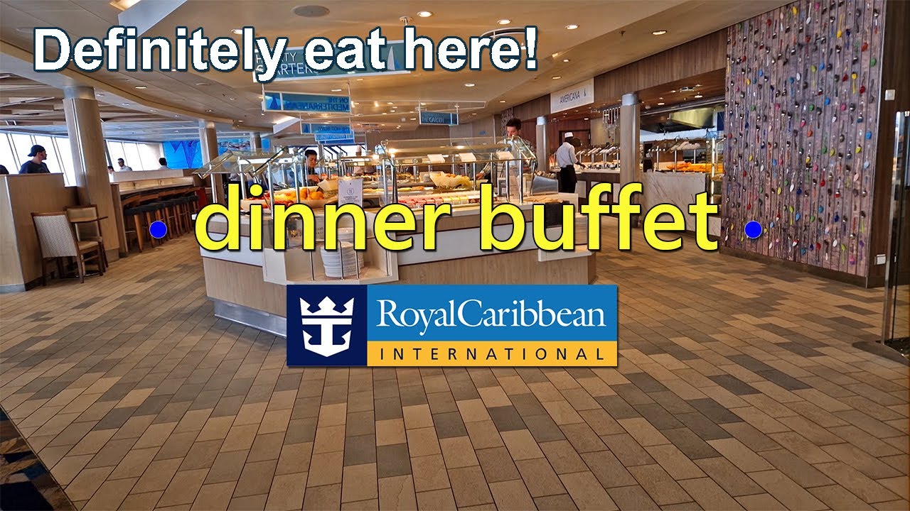 Next level taste! Amazing dinner buffet Royal Caribbean Windjammer # ...