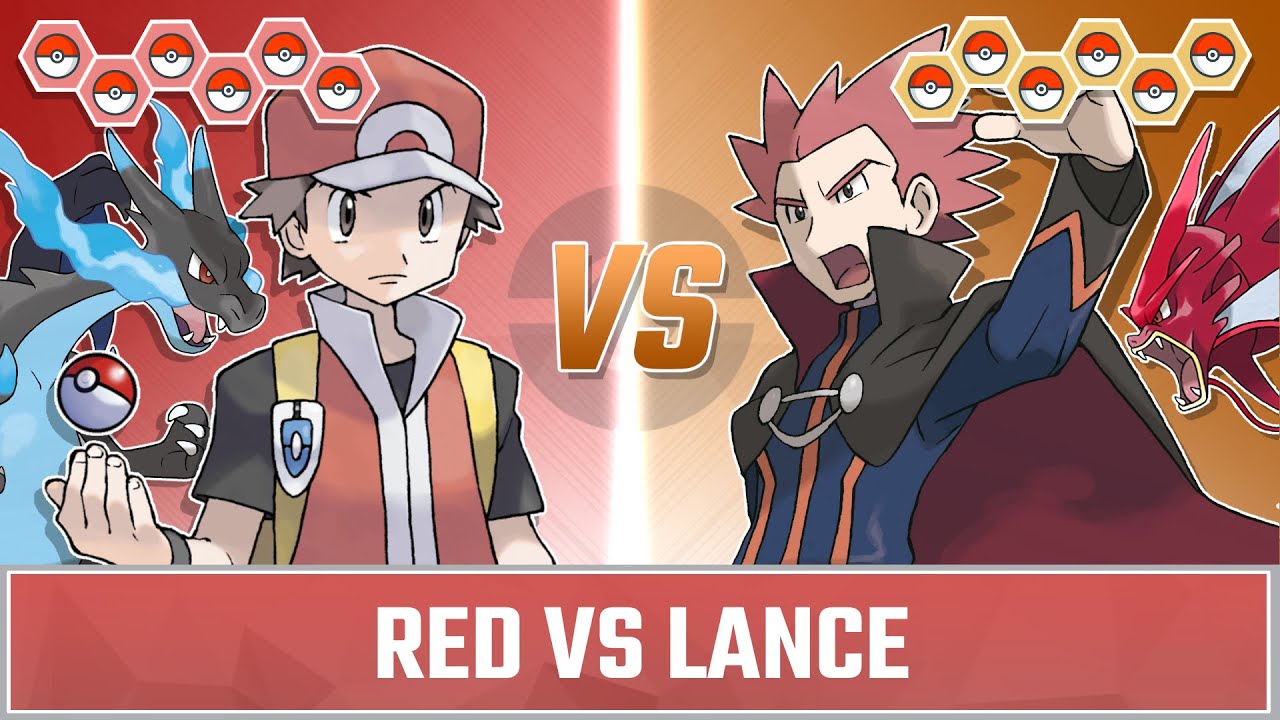 Kanto Pokemon Battle: Red vs Lance - YouTube