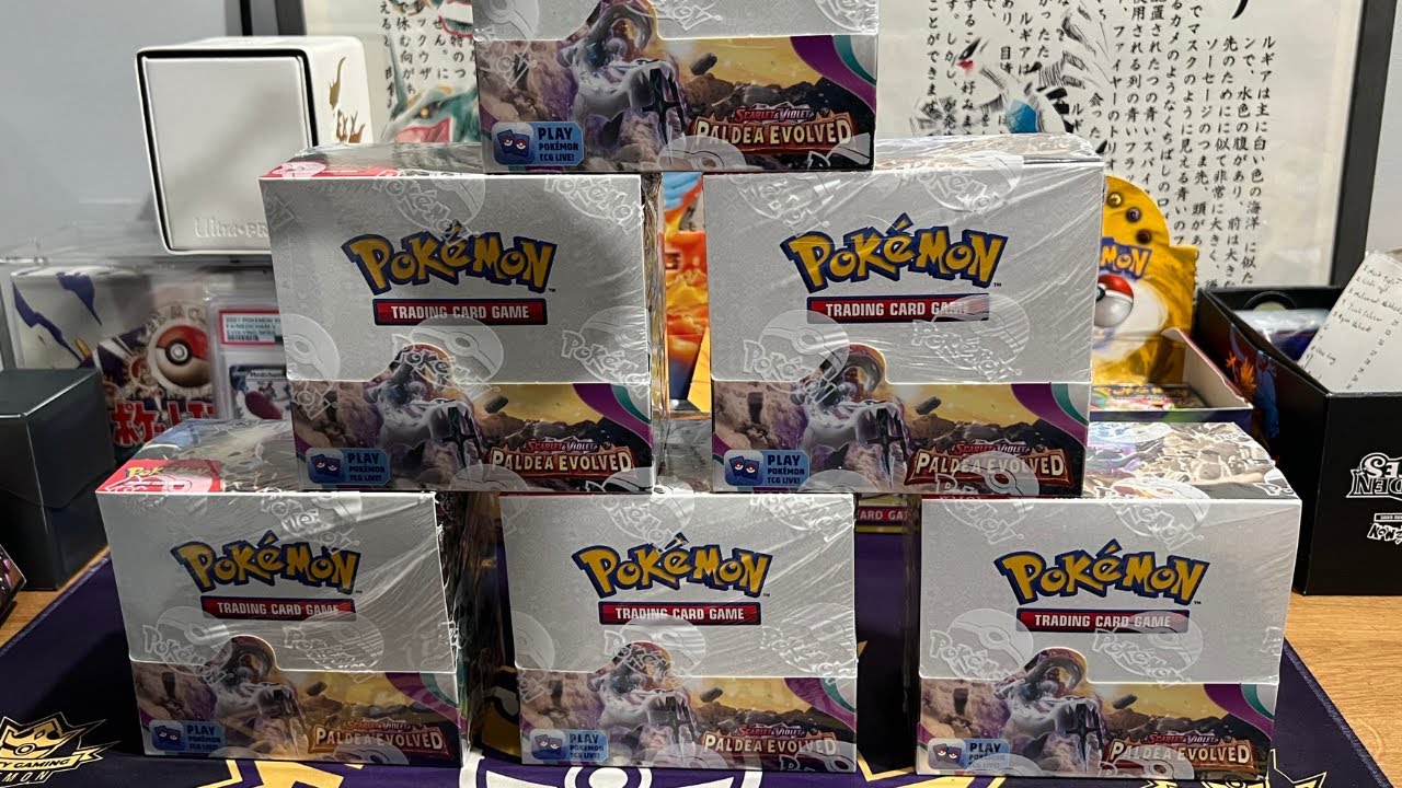 *NEW* PALDEA EVOLVED OPENING! - ONLINE POKEMON STORE! - YouTube