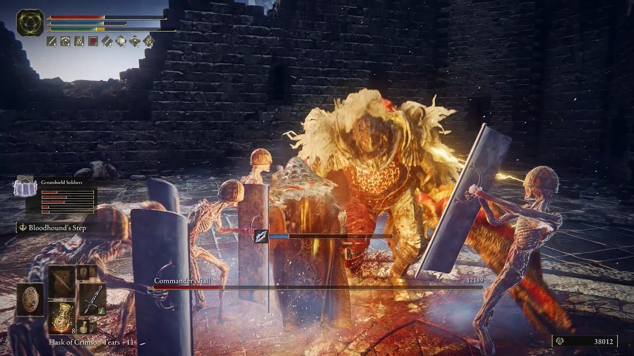 Defeat Commander Niall in Castle Sol - Elden Ring Boss - YouTube