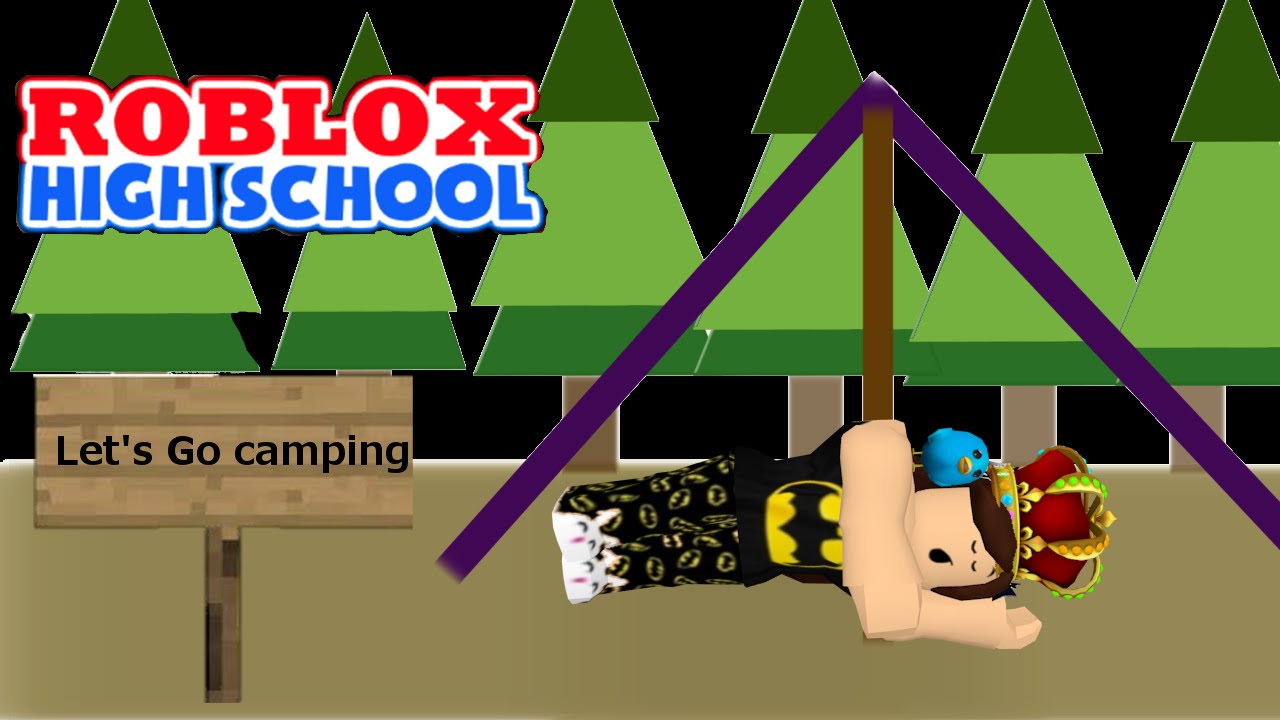 Roblox: Roblox High School | Getting trapped in a cabin while camping ...