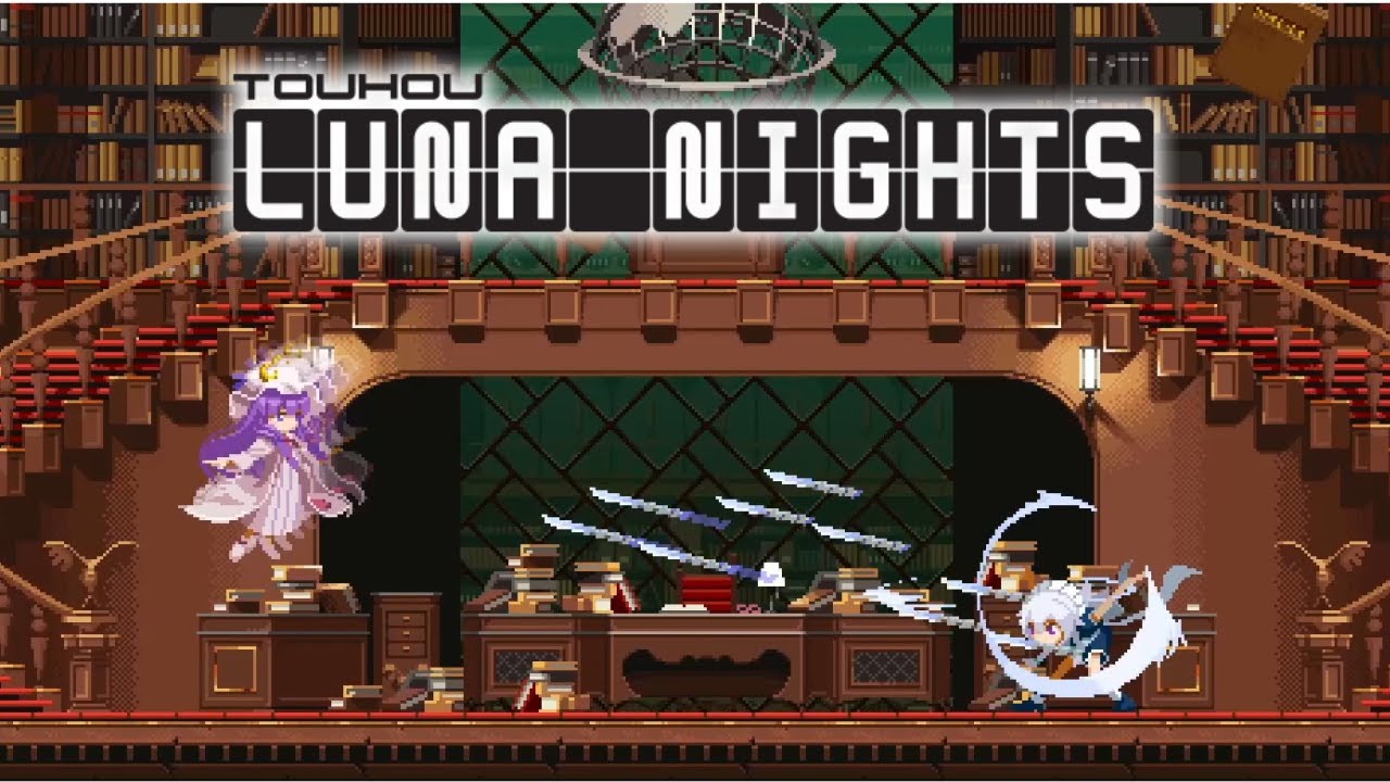 Touhou Luna Night Walkthrough 100% All Item trash bin skill and Power ...