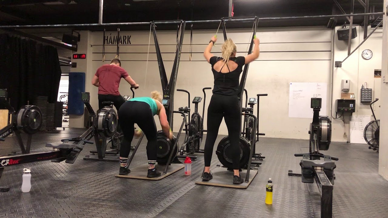 Tanja Líf Davíðsdóttir og Krístin Sif Björgvinsdóttir Crossfit ...