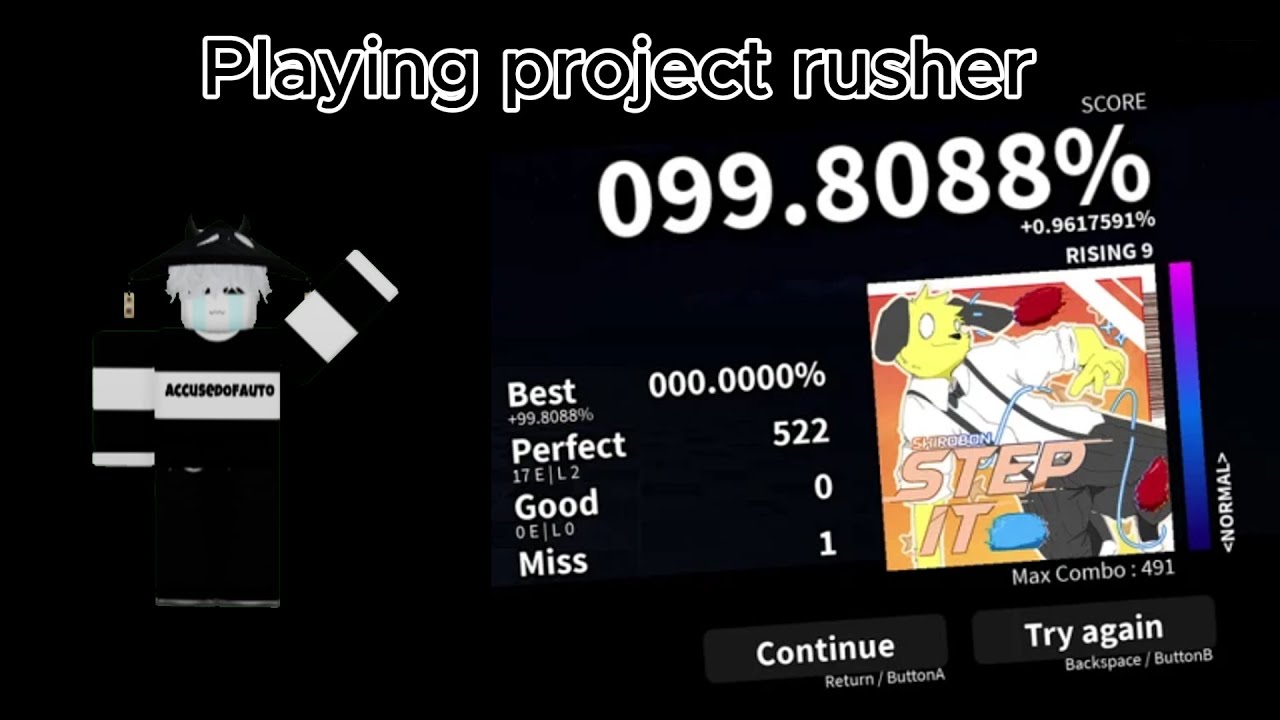 Is This the NEXT Best Roblox Rhythm Game?! (Project Rusher) - YouTube