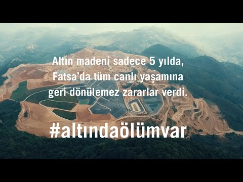 Altın madeni hakkında Fatsalıların anlatacakları var!