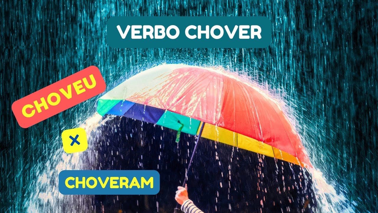Saiba mais sobre o verbo chover! Choveu ou choveram? - YouTube