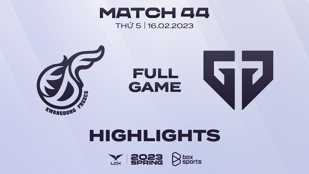 KDF vs GEN Highlights ALL GAMES | Match 44 | LCK Spring Split 2023 - YouTube