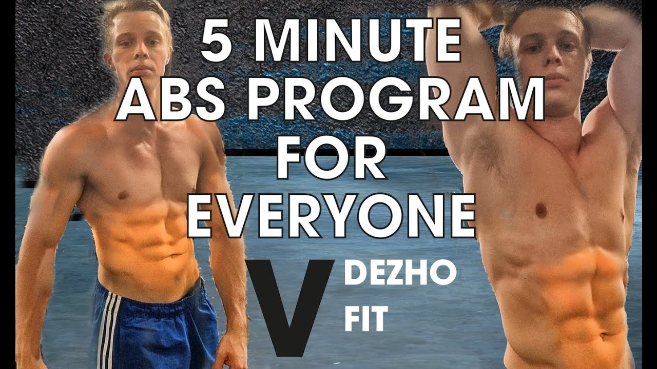 ONLY 5 MINUTS || TO GET ABS ON 6 WEEKS FOR EVERYONE - YouTube
