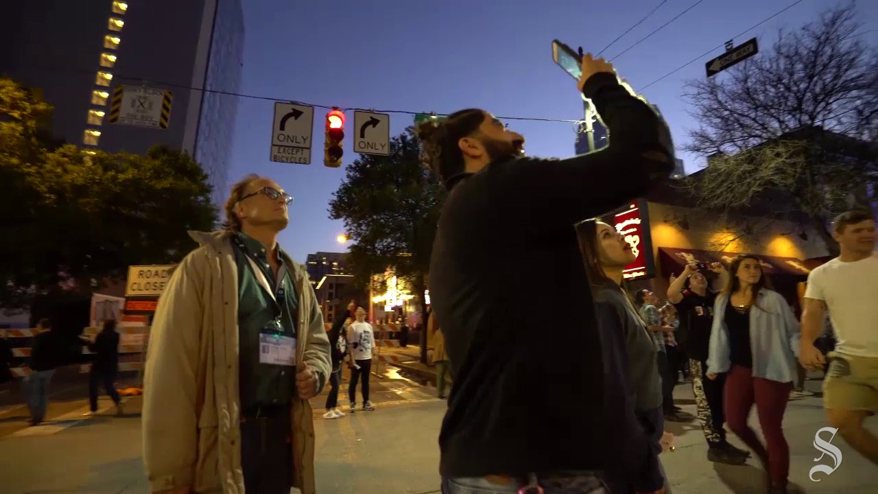 Drones fly over 6th Street for Phoenix Forgotten - YouTube