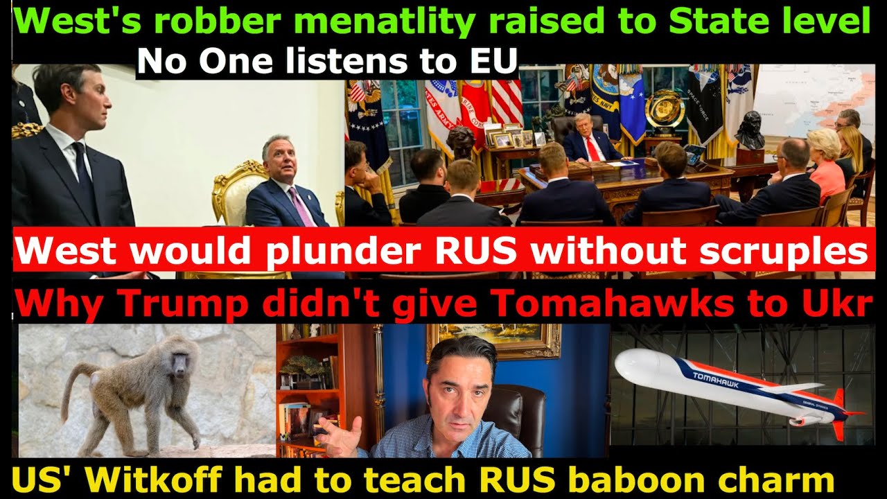 West robs RUS in daylight. Why West still gives $ to corrupt Z? RUS+Ukr ...