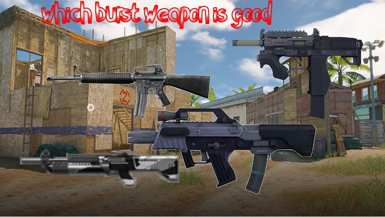 ALL STOCK BURST WEAPON COMPARISON | CODM - YouTube