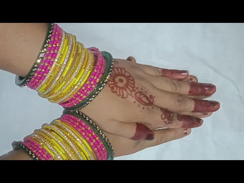 live sikhe chudiyon ka set lagana kaun sa sadharan designs beautiful ...