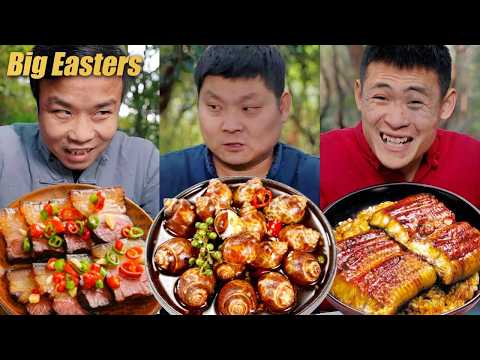 Today is full of Big snail _ TikTok Video_Eating Spicy Food and Funny Pranks_Funny Mukbang