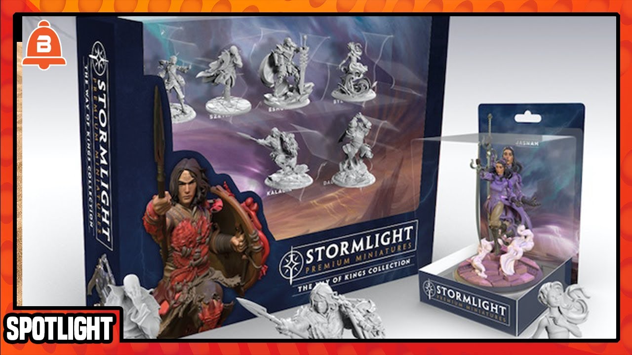 Stormlight Premium Miniatures || Tabletop Spotlight - YouTube