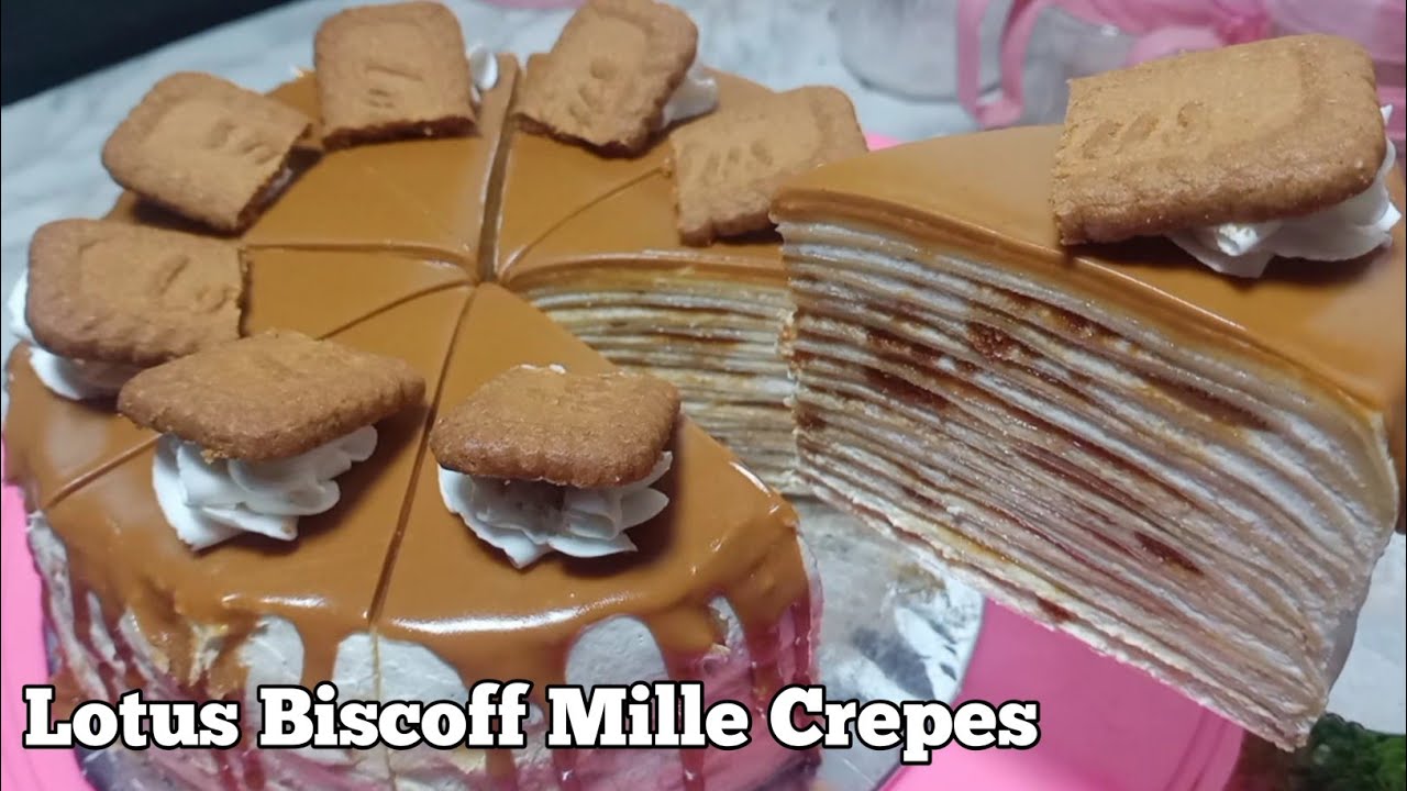 VIRAL BANGET!!! Jual Perslice yg beli antri Mille Crepes Lotus Biscof ...