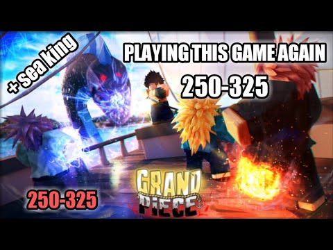 I Played GPO back and Getting to max level (level 250 - 325) - YouTube