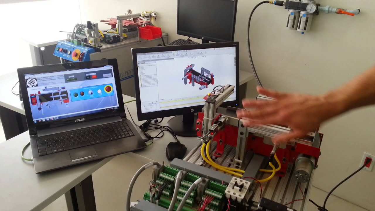 Virtual Commissioning Solidworks (English) - YouTube