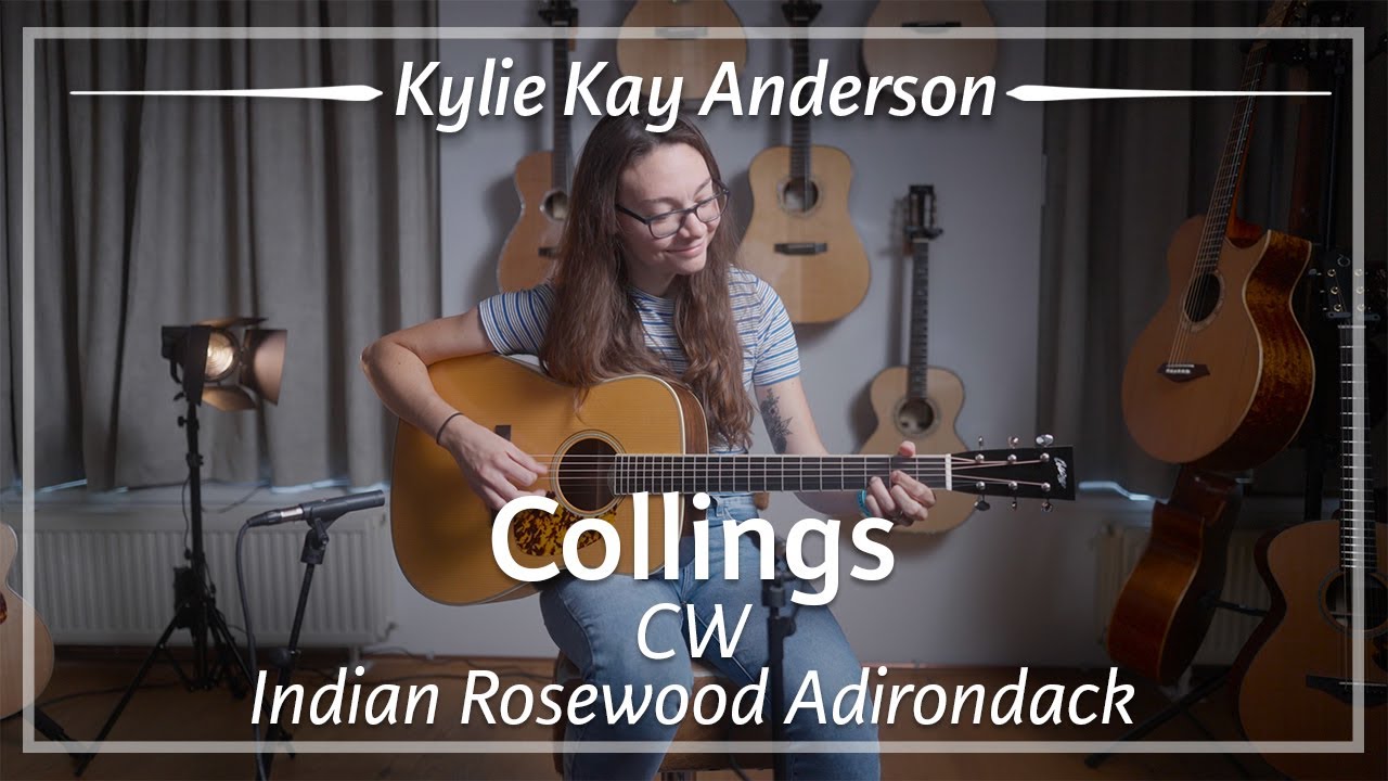 Collings CW Indian Rosewood Adirondack 2007 played by Kylie Kay ...