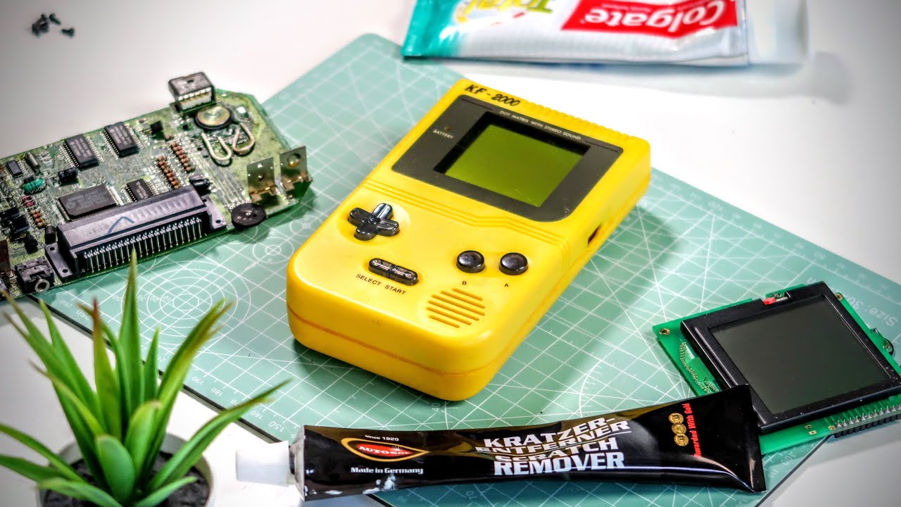 Trying to fix a RARE GameBoy clone - YouTube