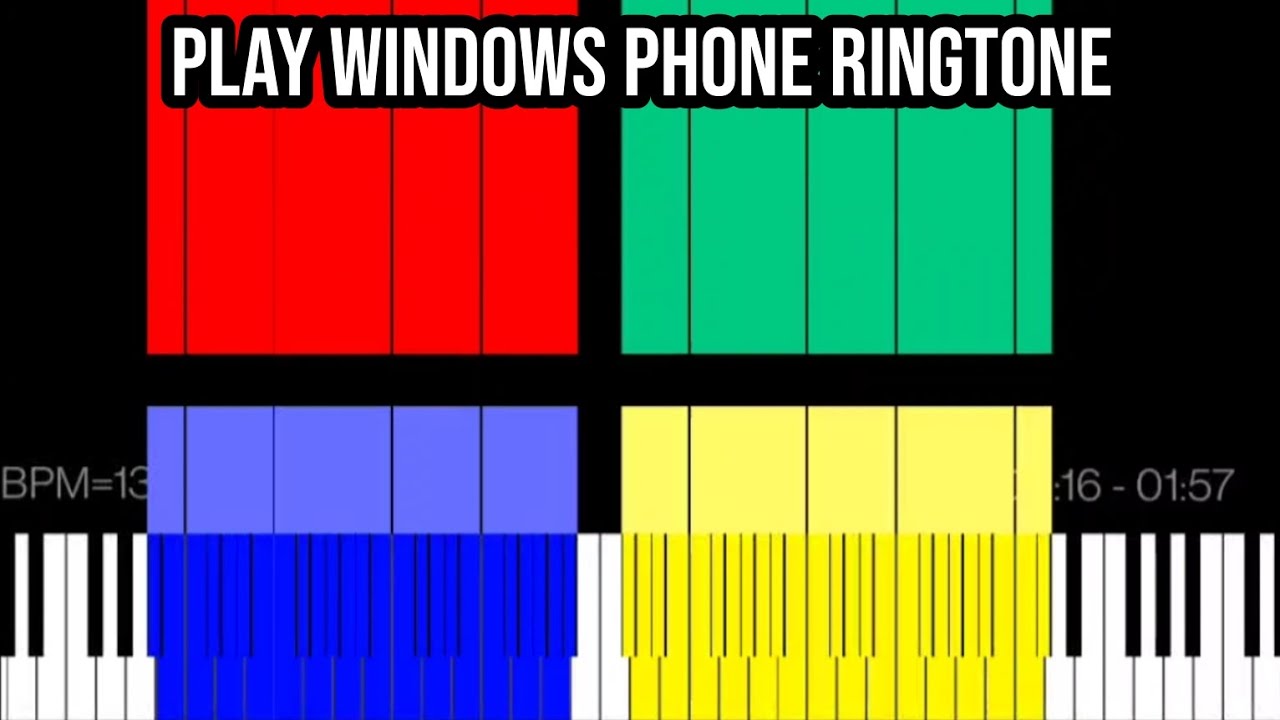 Dark MIDI - Play Windows Phone Ringtone - YouTube