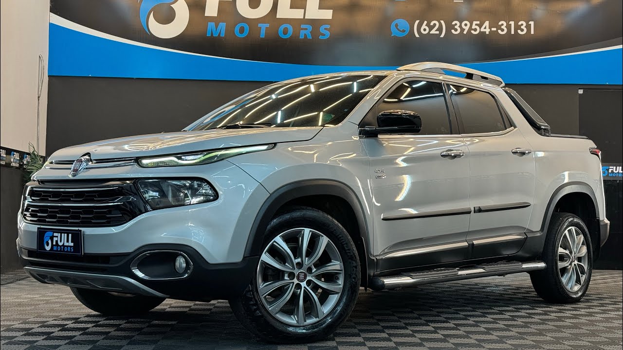 Fiat Toro Volcano 2019 4x4 Diesel - YouTube