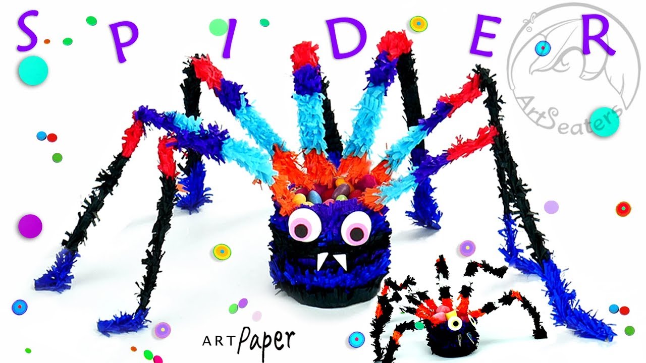 Spider paper box - tutorial - YouTube