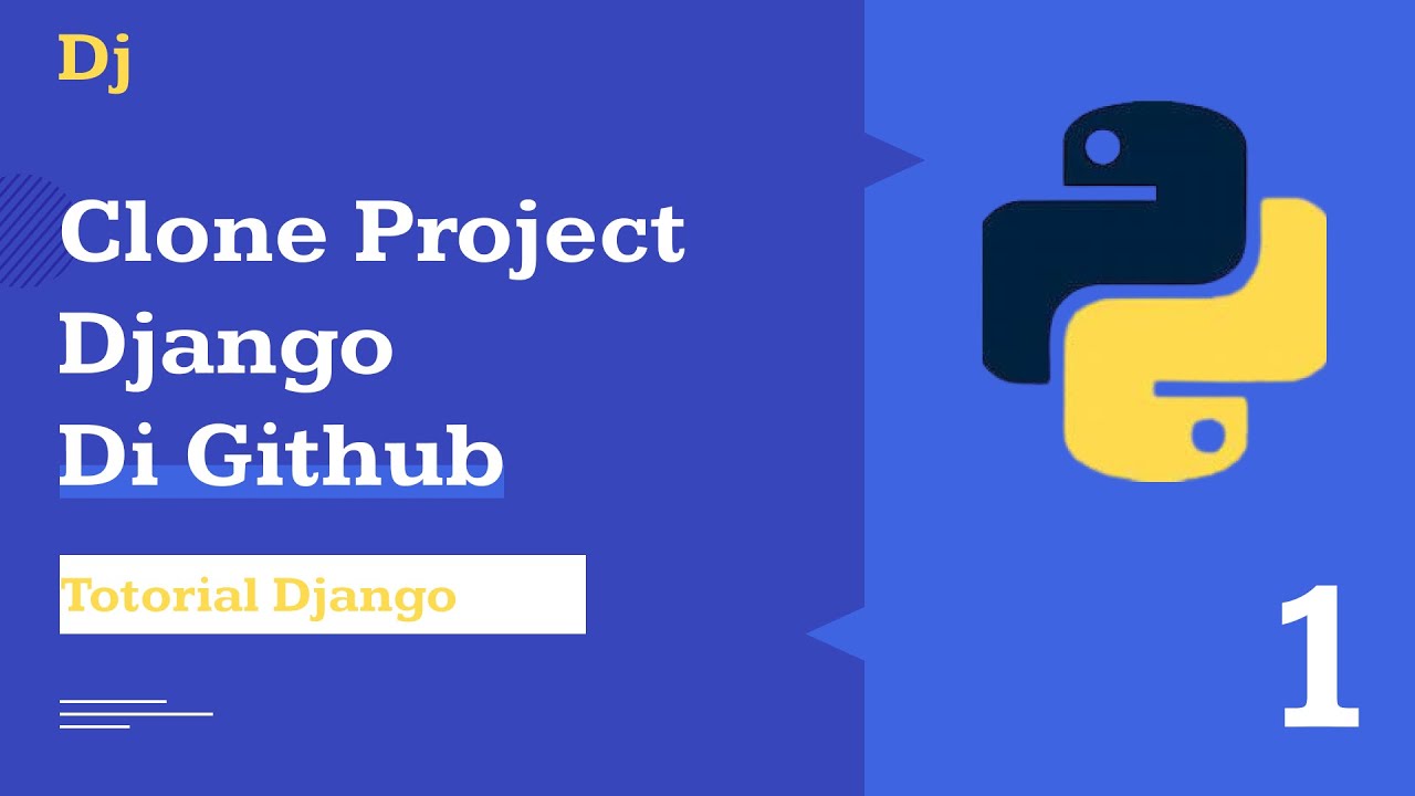 Cara Clone Project Python Django & Run - YouTube
