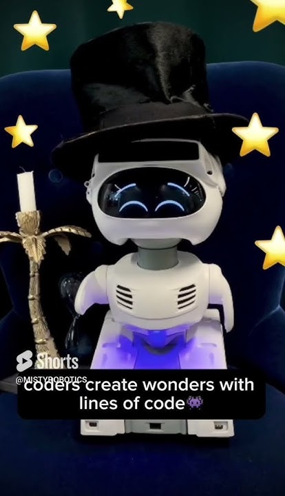 Do you want to become a coding wizard with Misty?🪄🔮#robots #python #coding #computerscience # ...