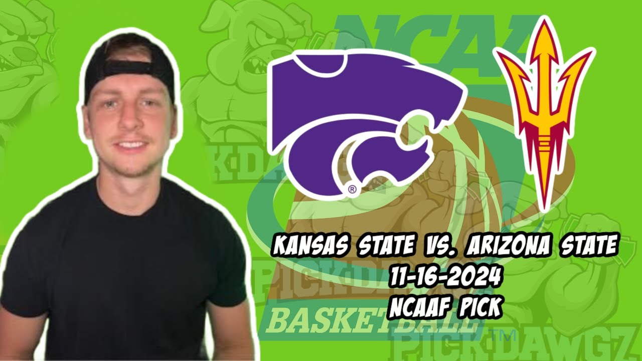Arizona State vs Kansas State 11/16/24 College Football Picks ...