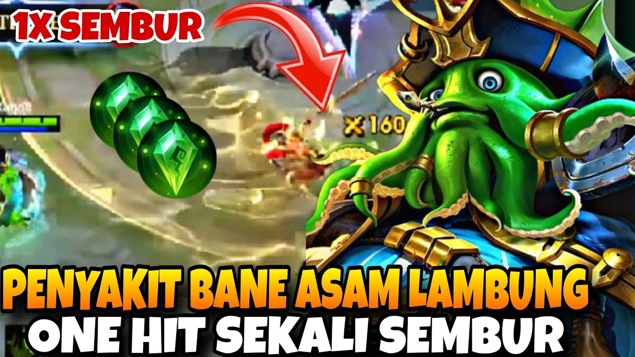 PHOBIA BANE ASAM LAMBUNG ITEM BURST PENGHIJAUAN BIKIN TRAUMA GAMEPLAY ...