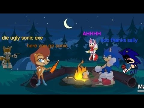 sonic goes camping - YouTube