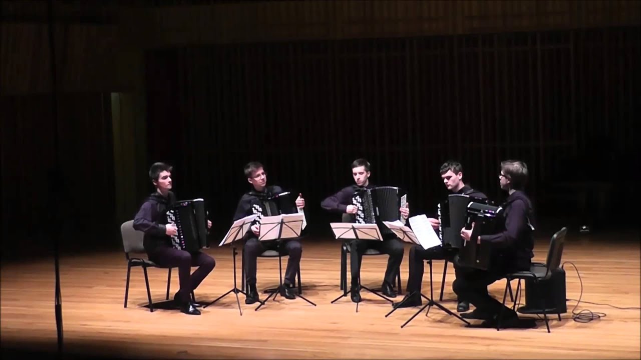 Sabre Dance - Aram Khachaturian (Accordion Quintet) - YouTube