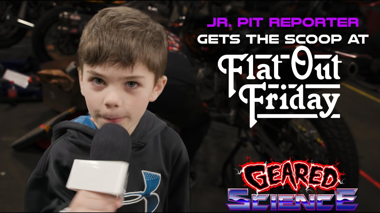 Our Jr. Pit Reporter Gets to the Bottom of Flat Out Friday 2023 - YouTube