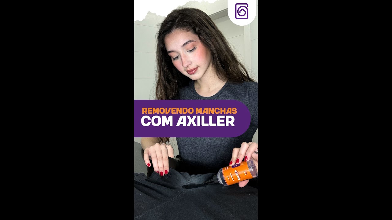 Removendo manchas de desodorante | Axiller - YouTube