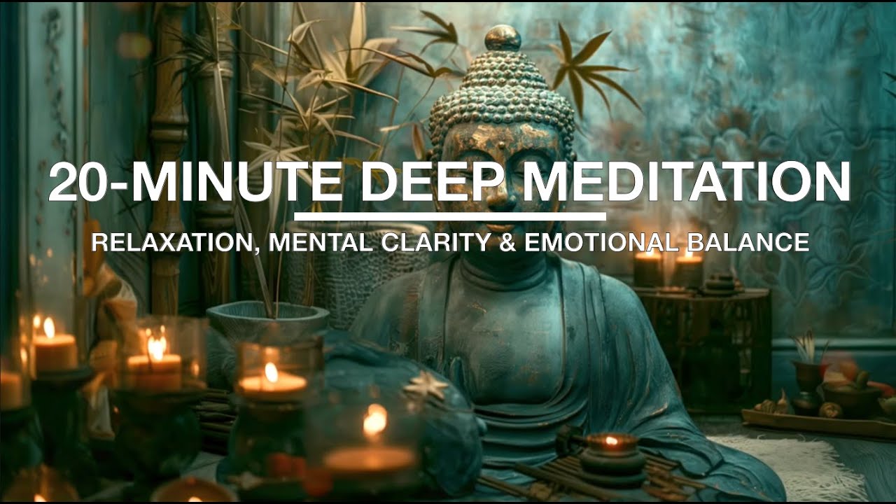 20-Minute Deep Meditation for Complete Relaxation, Mental Clarity ...