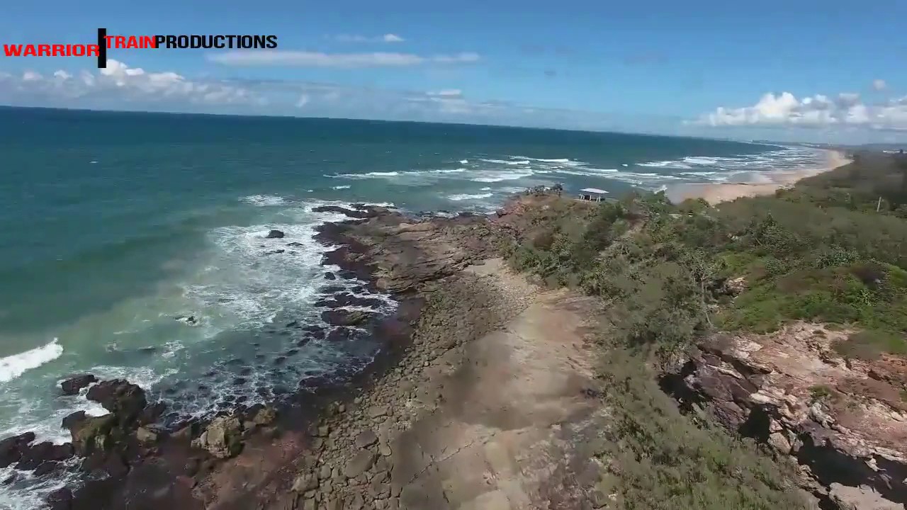 DJI Phantom 4 Drone Point Arkwright Park Coolum Beach - YouTube