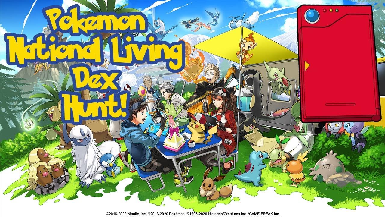 NATIONAL LIVING DEX HUNT! - Pokemon Legends: Arceus - YouTube