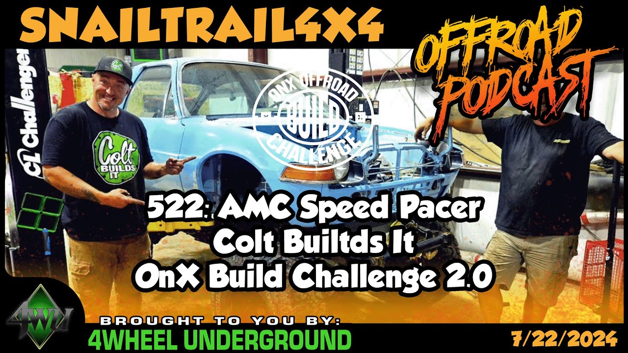AMC Speed Pacer Colt Builds It OnX Off-Road Build Challange 2.0 ...