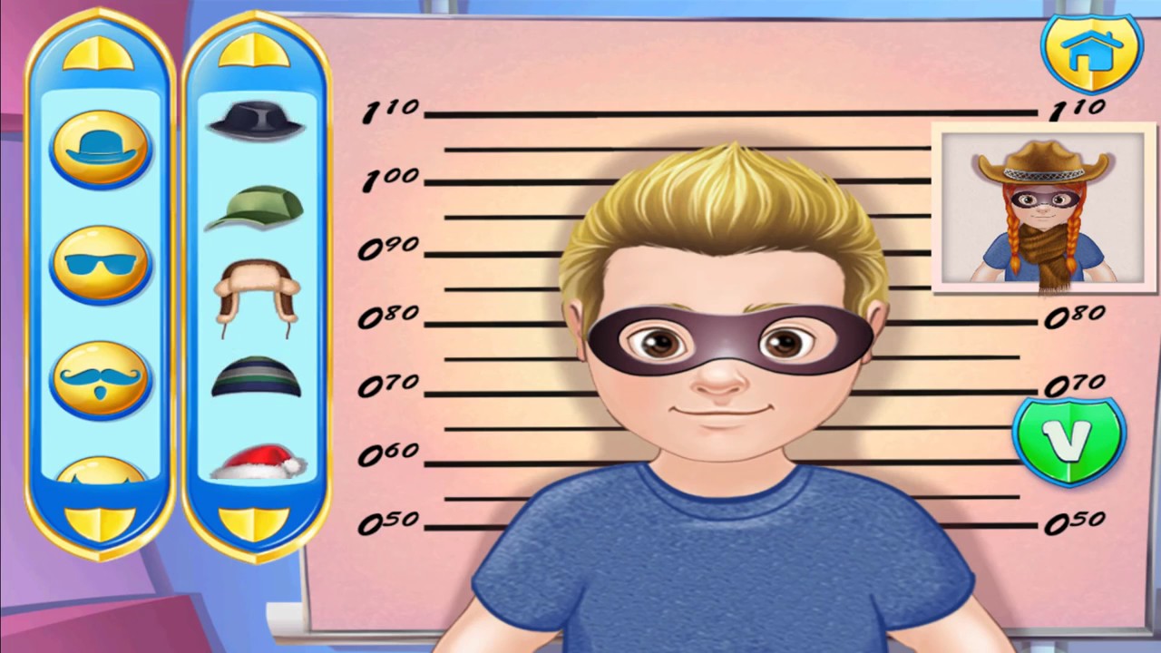 Fun Baby Care Kids Learn Play Baby Cops Dress Up in Police Outfits ...