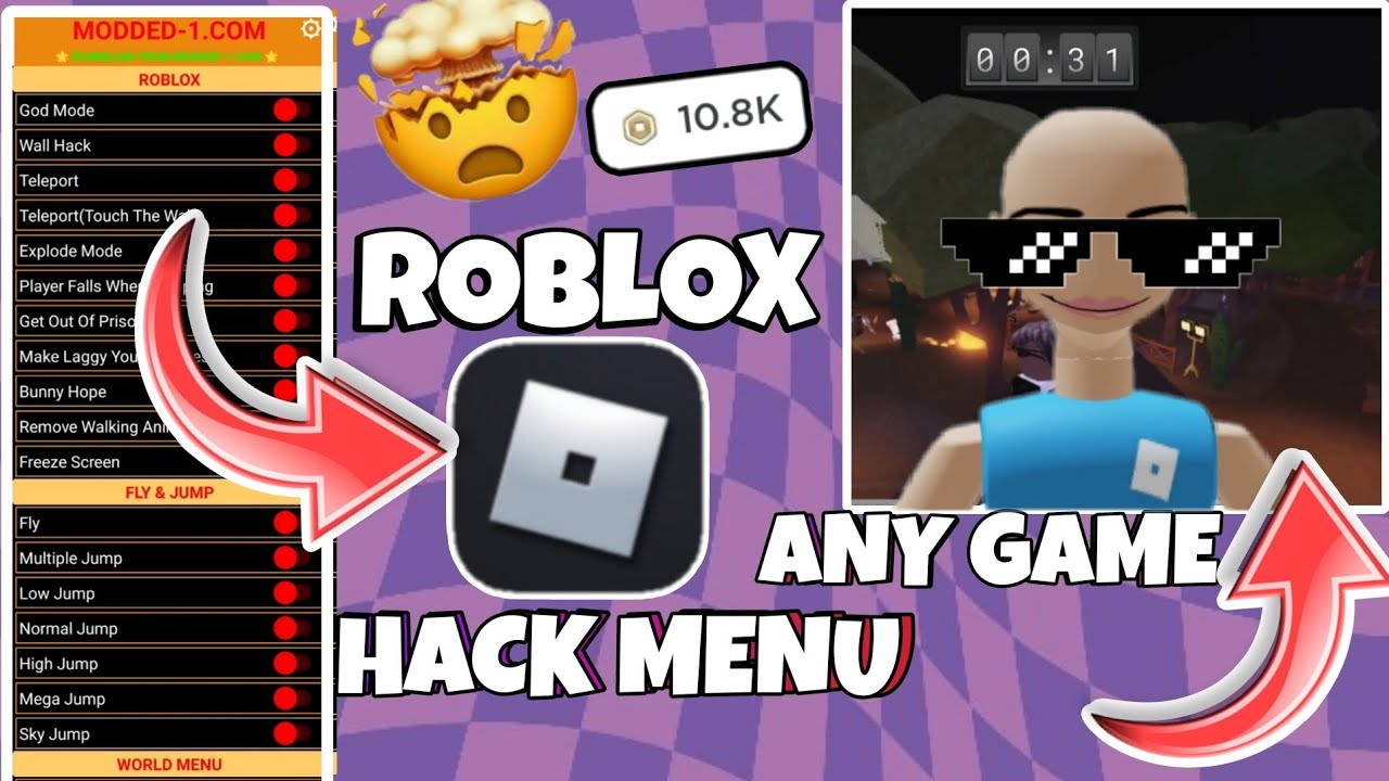 How to hack in ROBLOX Mod menu script Mobile 100% legit | EASY STEP ...